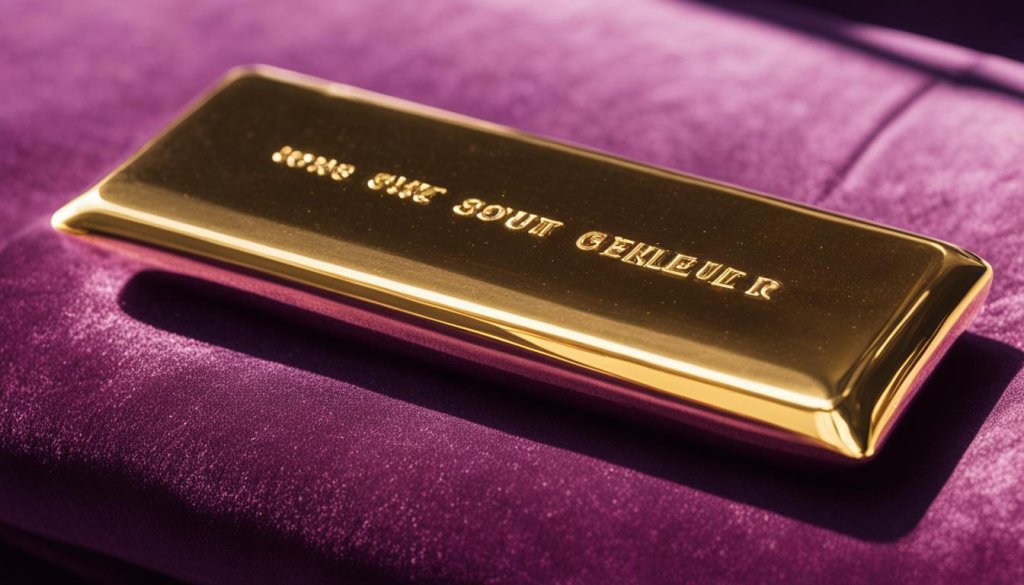 bar of gold